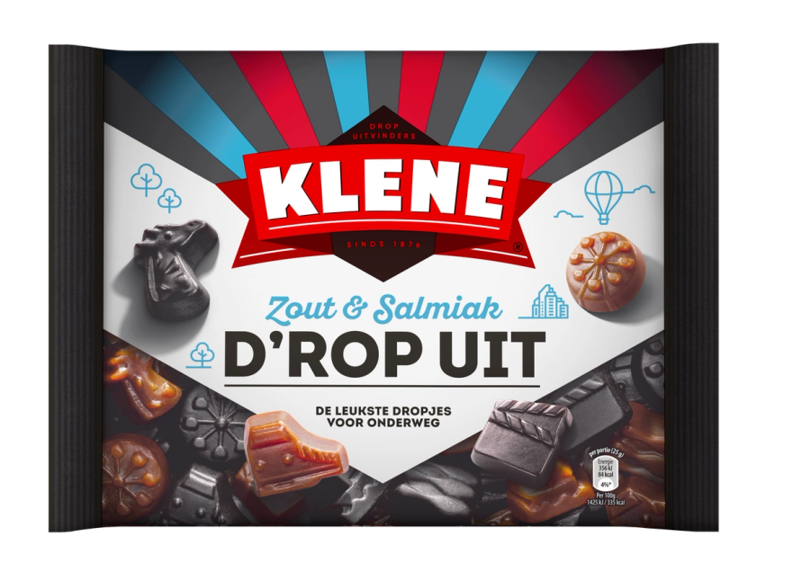 Klene D'rop Uit - Zout & Salmiak | Klene Nederland