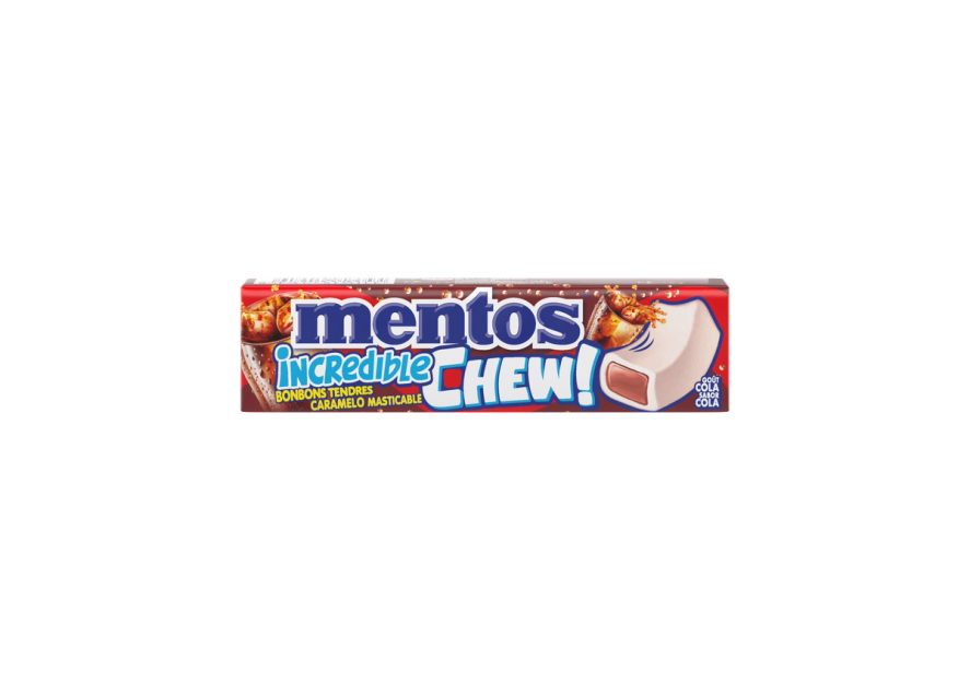 MENTOS INCREDIBLE CHEW COLA | Mentos France