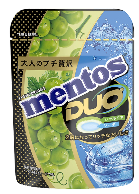 メントスDUO シャルドネ＆ソーダ | Mentos Japan