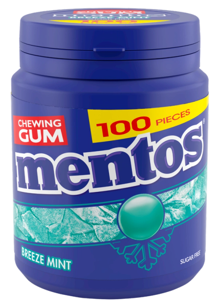 Mentos Gum Breeze Mint | Mentos Nederland
