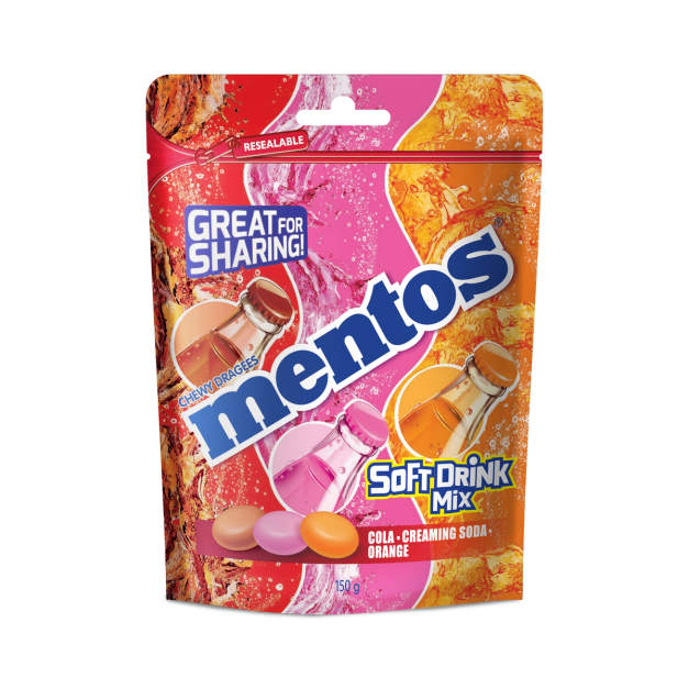 Mentos Soft Drink Mix Share Bag | Mentos Australia
