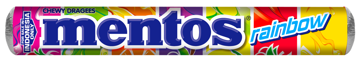 Mentos Roll Rainbow | Mentos Indonesia