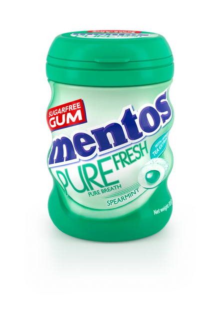 Mentos Pure Fresh Spearmint (Sugar Free) | Mentos India