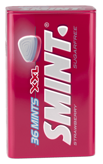 Smint XXL Strawberry Sugar Free 36p | Smint