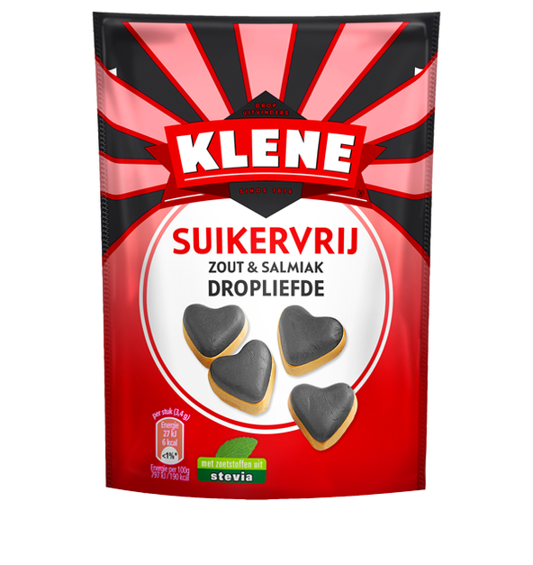 Klene Suikervrije Dropliefde | Klene Nederland
