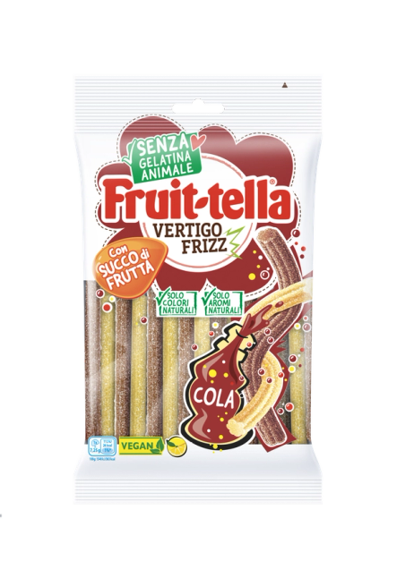 FRUITTELLA VERTIGO FRIZZ COLA LEMON | Fruittella