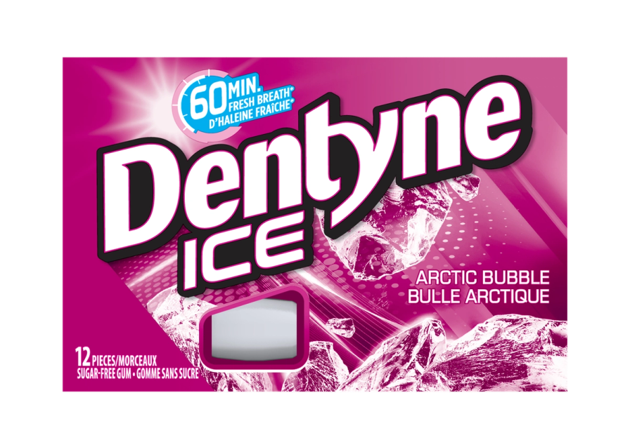 Dentyne Ice Arctic Bubble, 12 Pieces | Dentyne Canada