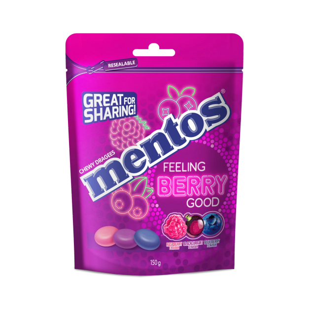 Mentos Feeling Berry Good Share Bag | Mentos Australia