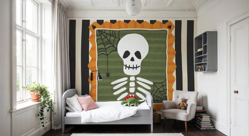 Chic or Treat VI wallpaper mural 100% PVC-free and non-toxic
