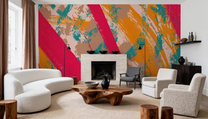 Slopestyle Sun wallpaper mural 100% PVC-free and non-toxic