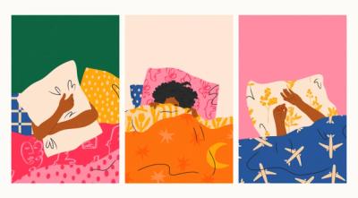 Bedtime Stories wallpaper mural 100% PVC-free and non-toxic