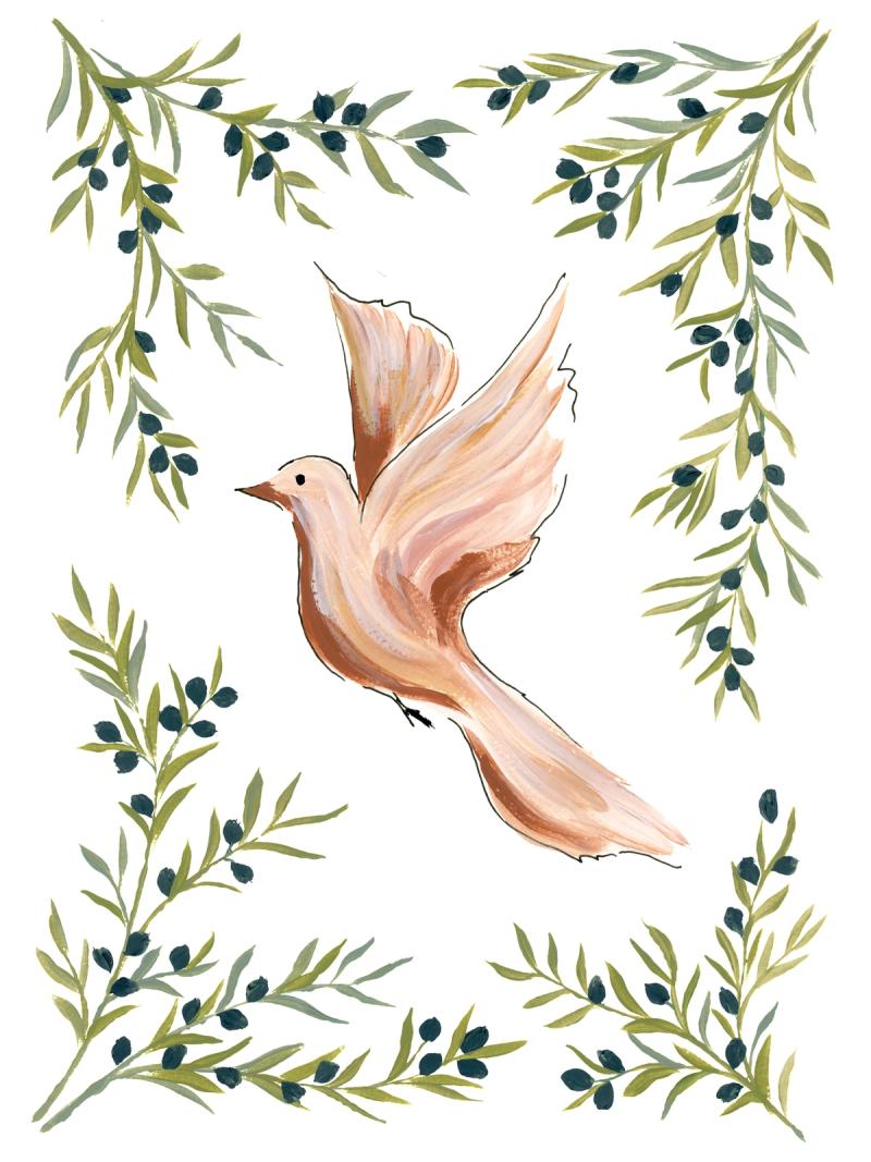 Hope wallpaper mural 100% PVC-free and non-toxic