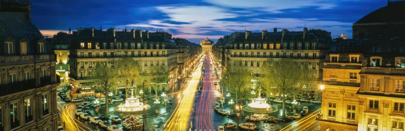 Twilight Boulevard wallpaper mural 100% PVC-free and non-toxic