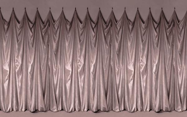Medici Drapes, Dusty Rose wallpaper mural 100% PVC-free and non-toxic