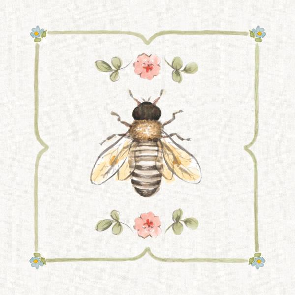 Sweet Honey III wallpaper mural 100% PVC-free and non-toxic
