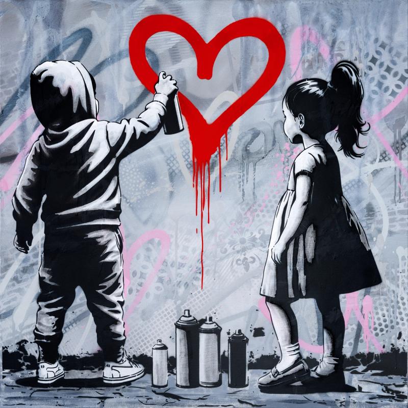 First Love wallpaper mural 100% PVC-free and non-toxic