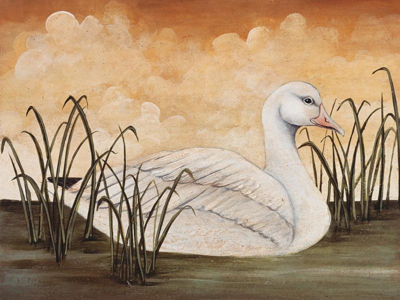 Snow Goose wallpaper mural 100% PVC-free and non-toxic