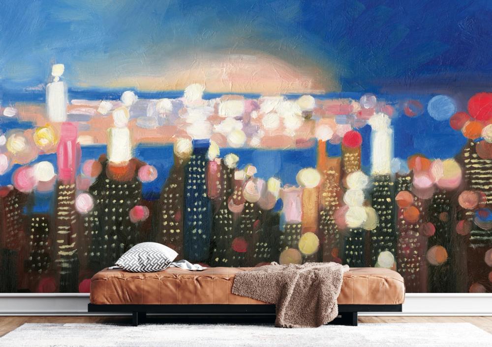 Cities wall murals & custom wallpaper from Wallism | Eco-friendly and ...