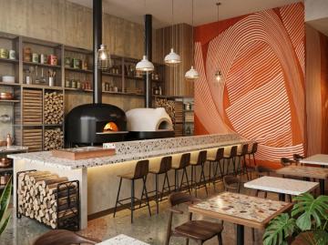Mural wallpaper for pizzerias – custom-sized | Wallism