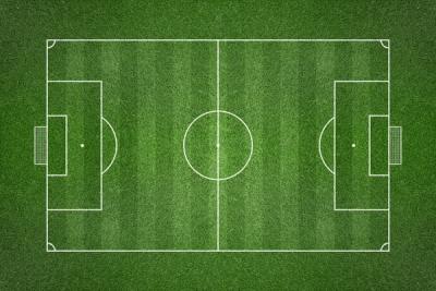 To the Pitch wallpaper mural 100% PVC-free and non-toxic