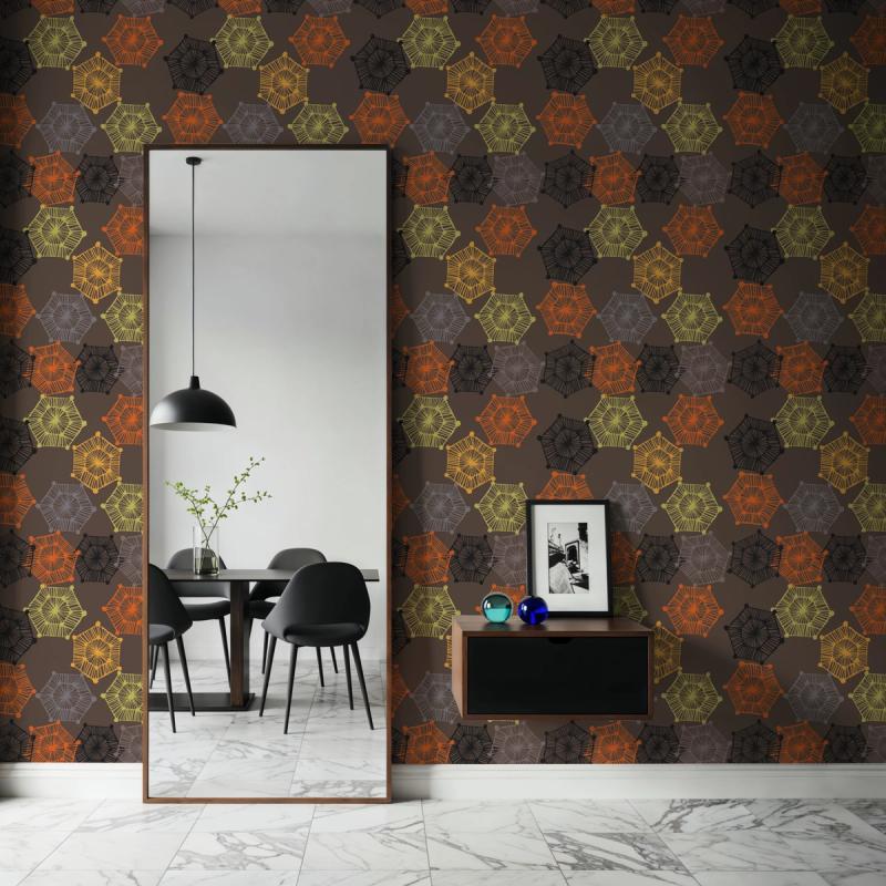 New Harvest Windows Grey wallpaper 100% PVC-free and non-toxic