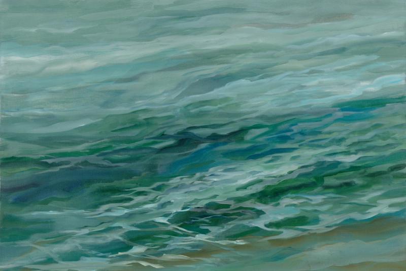 Moving Sea wallpaper mural 100% PVC-free and non-toxic