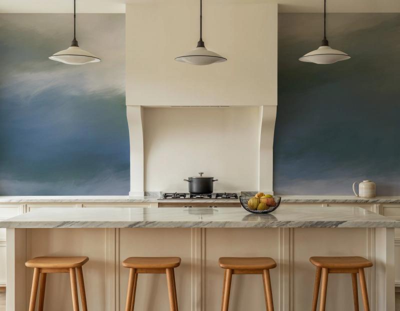 The Silent Horizon, Sky wallpaper mural 100% PVC-free and non-toxic