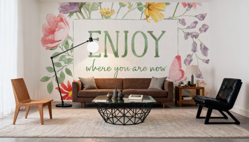 Soft Meadow XII wallpaper mural 100% PVC-free and non-toxic