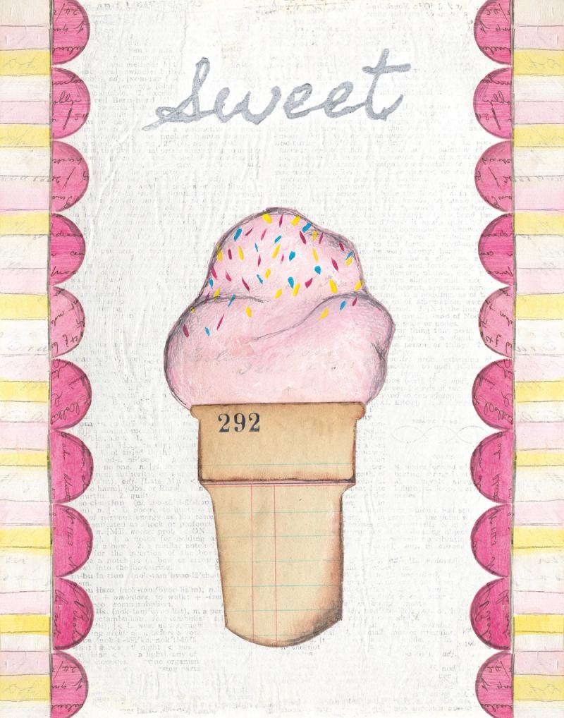 The Scoop II Border wallpaper mural 100% PVC-free and non-toxic