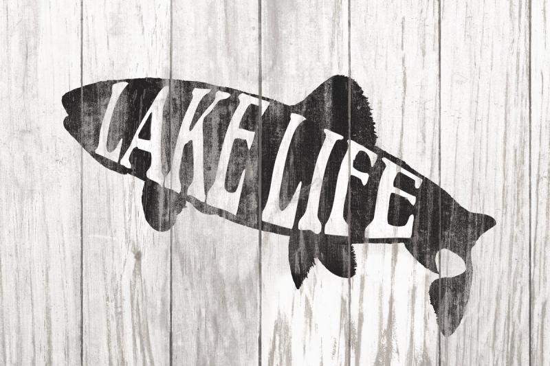 Lake Life wallpaper mural 100% PVC-free and non-toxic