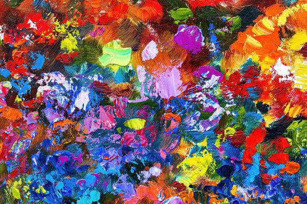 Smudgy wallpaper mural 100% PVC-free and non-toxic