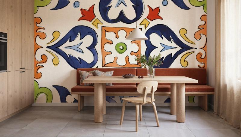 Fall Sweet Fall X wallpaper mural 100% PVC-free and non-toxic