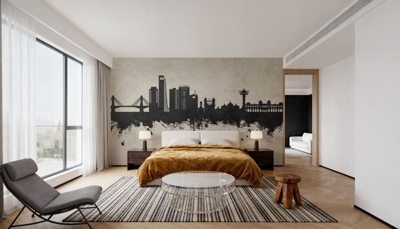Chattogram Bangladesh Skyline Concrete wallpaper mural 100% PVC-free ...