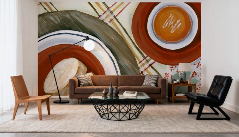 Fall Bisque wallpaper mural 100% PVC-free and non-toxic