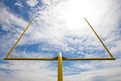 Field Goal wallpaper mural 100% PVC-free and non-toxic