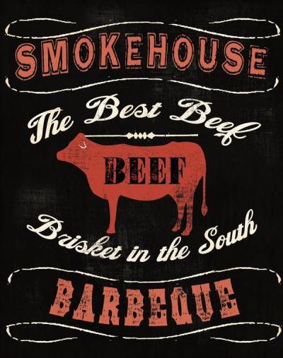 Smokehouse Barbecue wallpaper mural 100% PVC-free and non-toxic