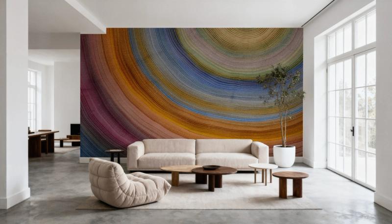 Spectrum Ripple papier peint panoramique 100% sans PVC et non toxique
