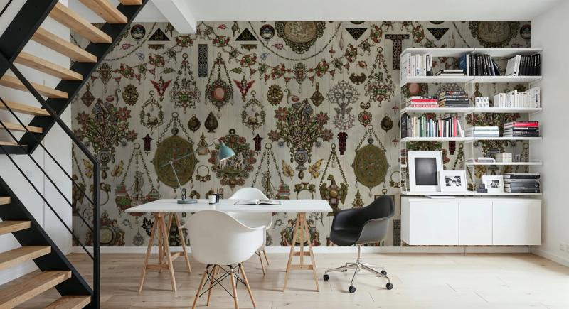Great Drama wallpaper mural 100% PVC-free and non-toxic