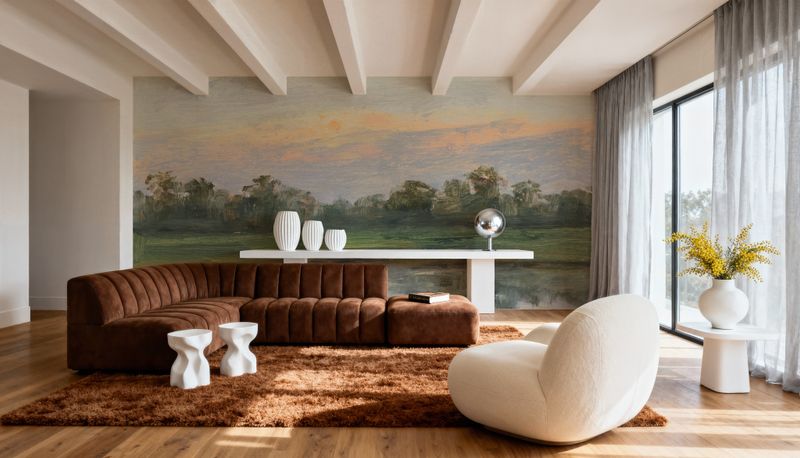 Calm and Still at Sunrise wallpaper mural 100% PVC-free and non-toxic