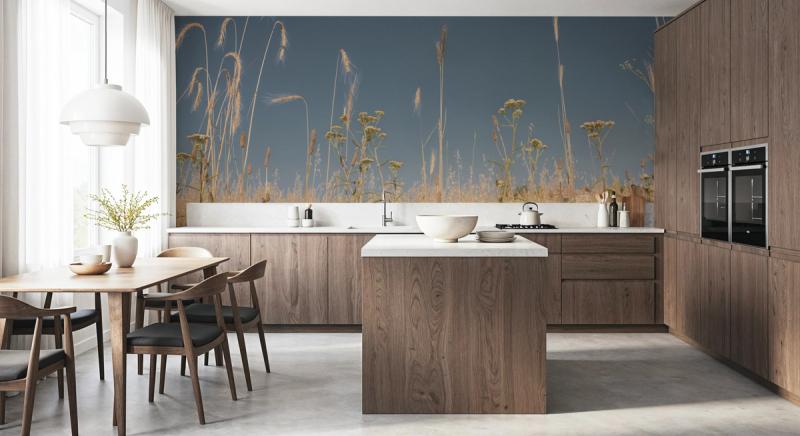 Happy Seed wallpaper mural 100% PVC-free and non-toxic