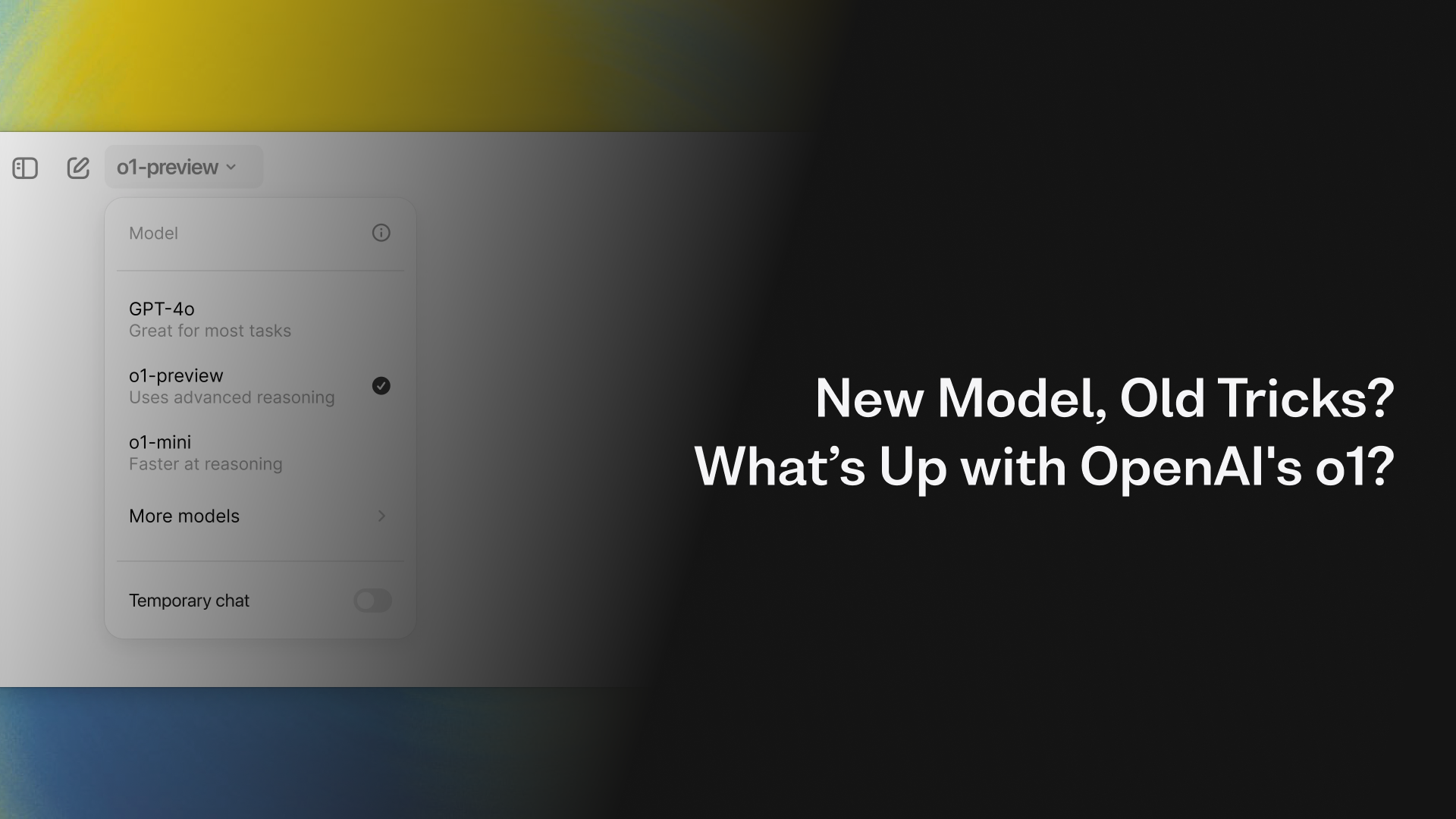 OpenAI O1: Revolutionary AI or Just Smart Marketing?