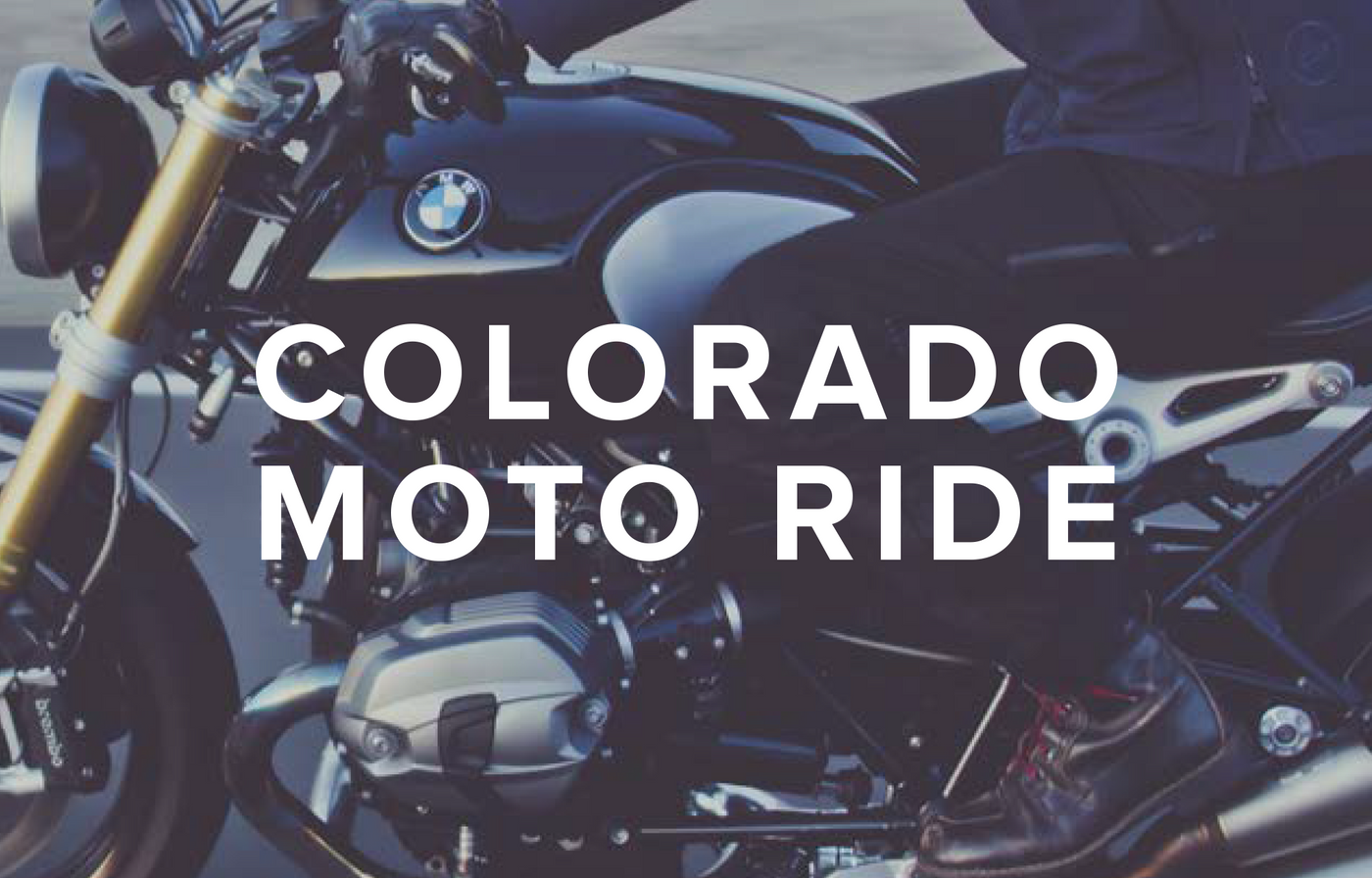AETHERmoto, BUTLER MOTORCYCLE MAPS & REVER PRESENT: COLORADO MOTO RIDE
