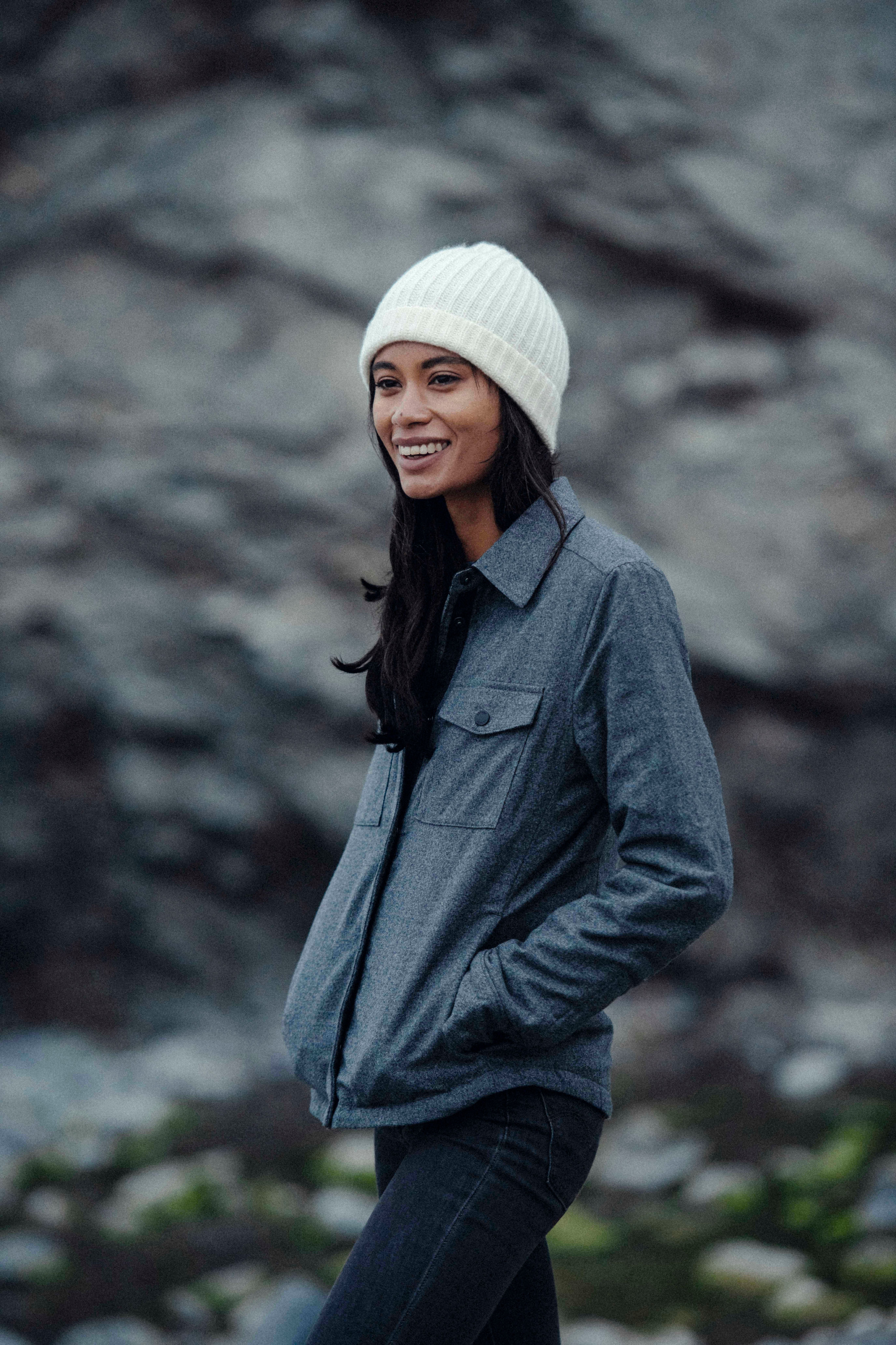 Cashmere Hat - Total Eclipse