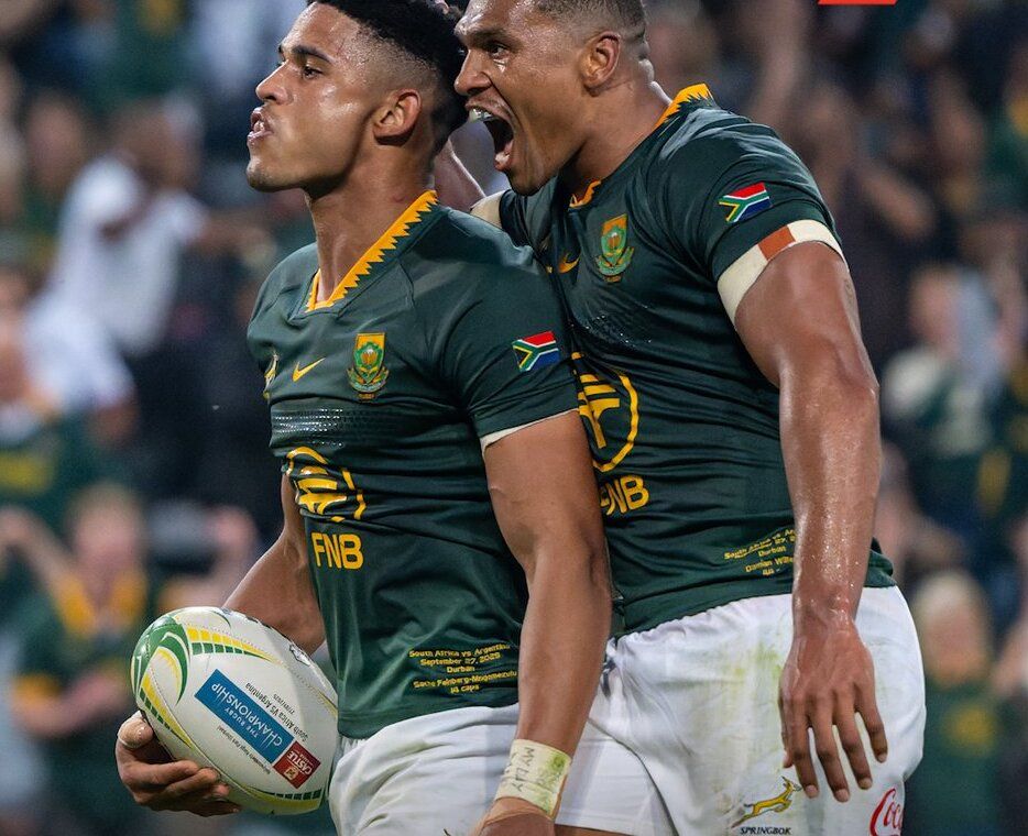 Springboks Thrash Argentina 67-30 in Durban to Top Rugby Championship ...