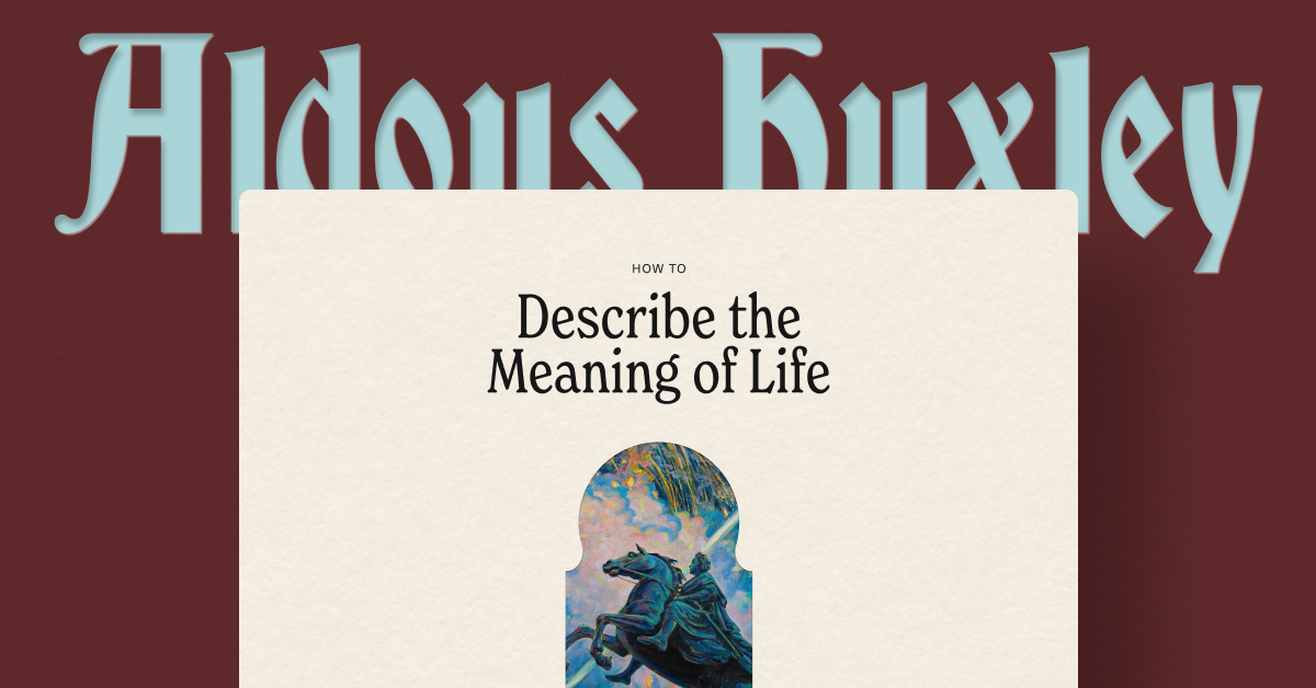How to Describe the Meaning of Life | Writing Examples