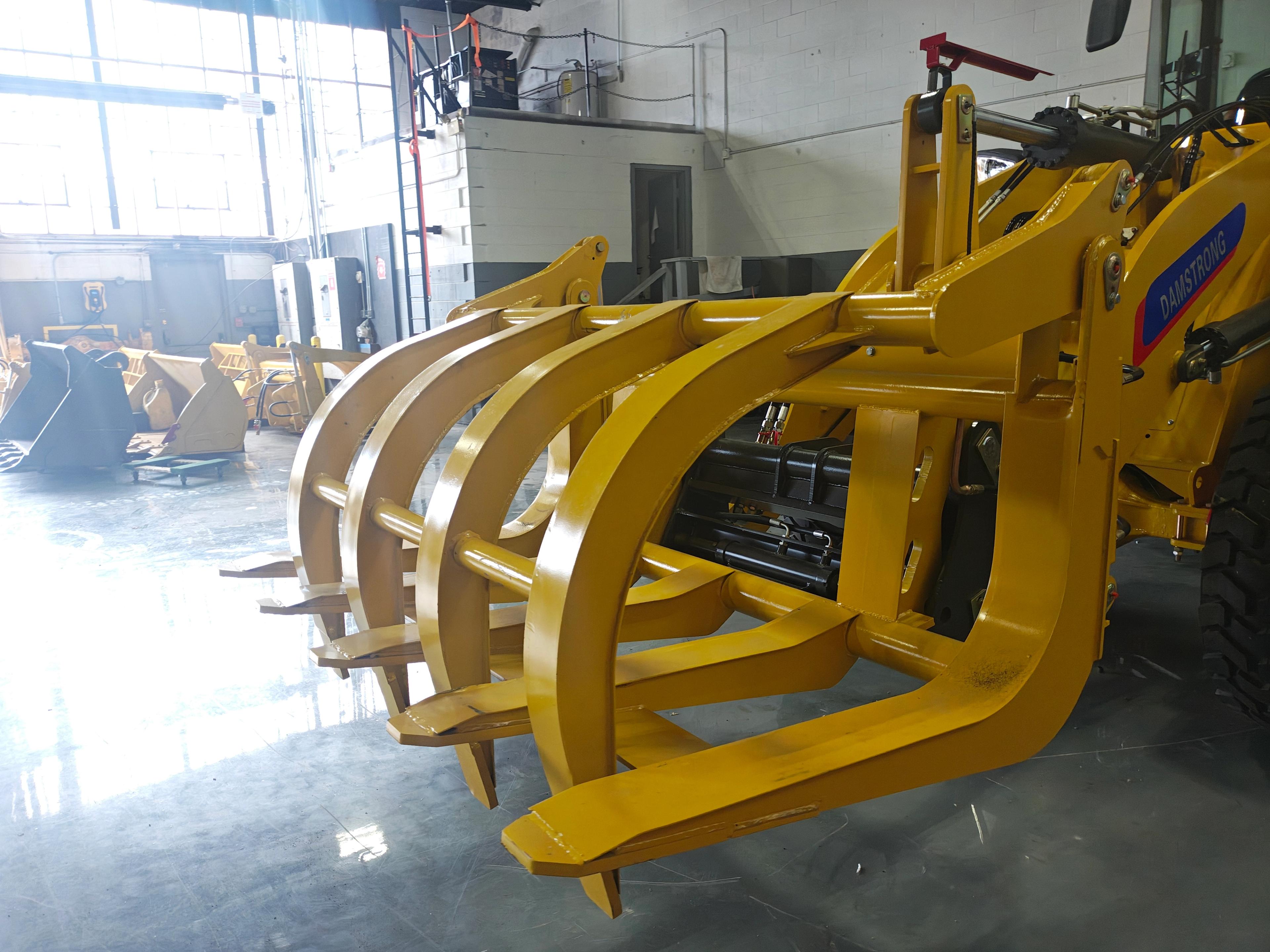 Tough Snow Pushers & Custom Loader Attachments | Damstrong Equipment