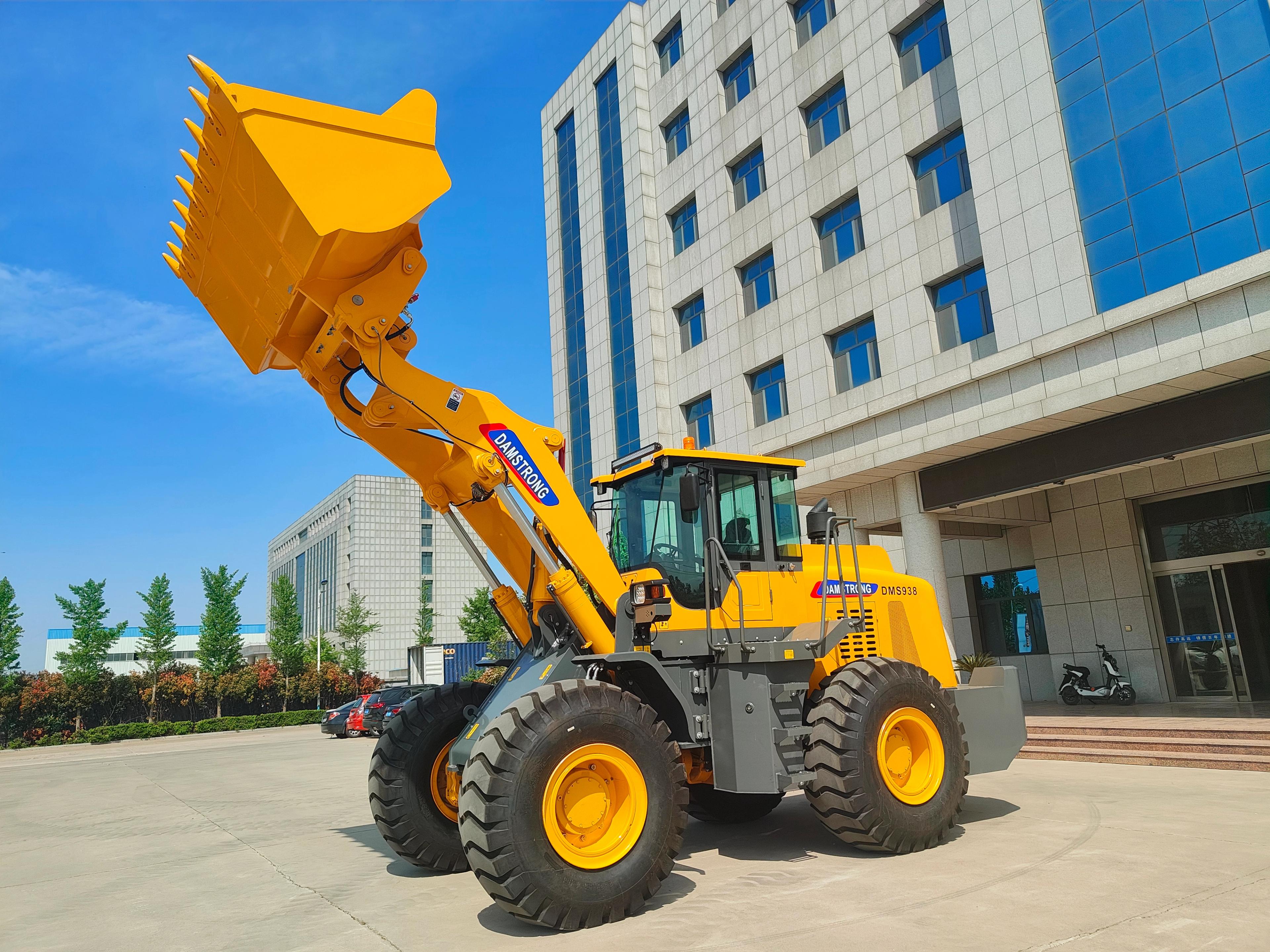Damstrong | Heavy-Duty Wheel Loaders & Snow Pusher Attachments for ...