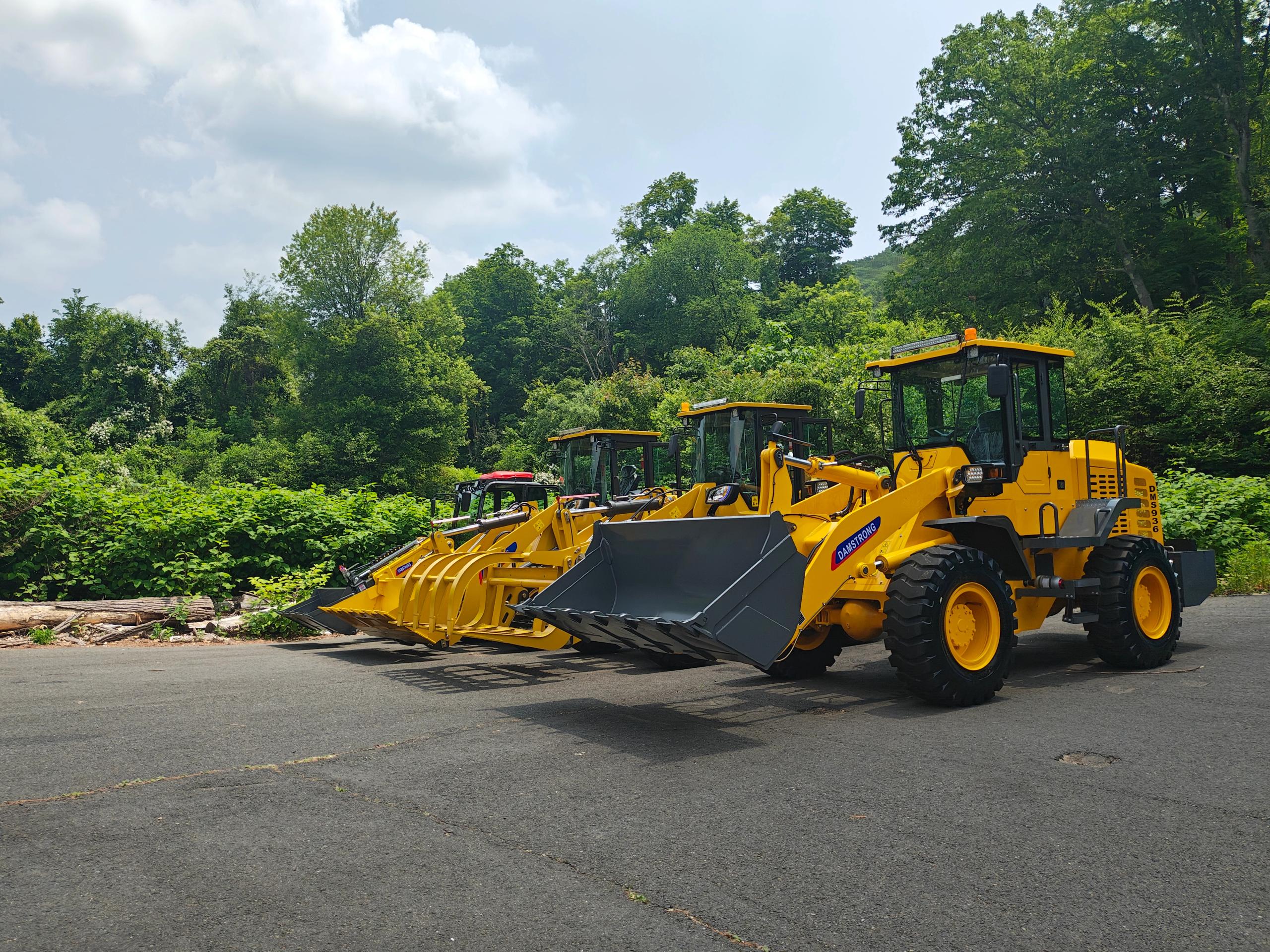 Wheel Loaders & Attachments for Snow & Material Handling | Damstrong
