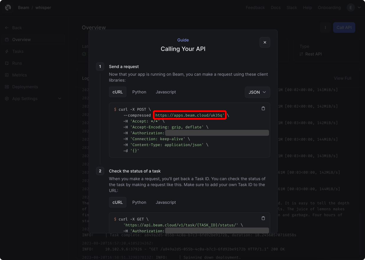 Serverless Infrastructure for Generative AI • Beam