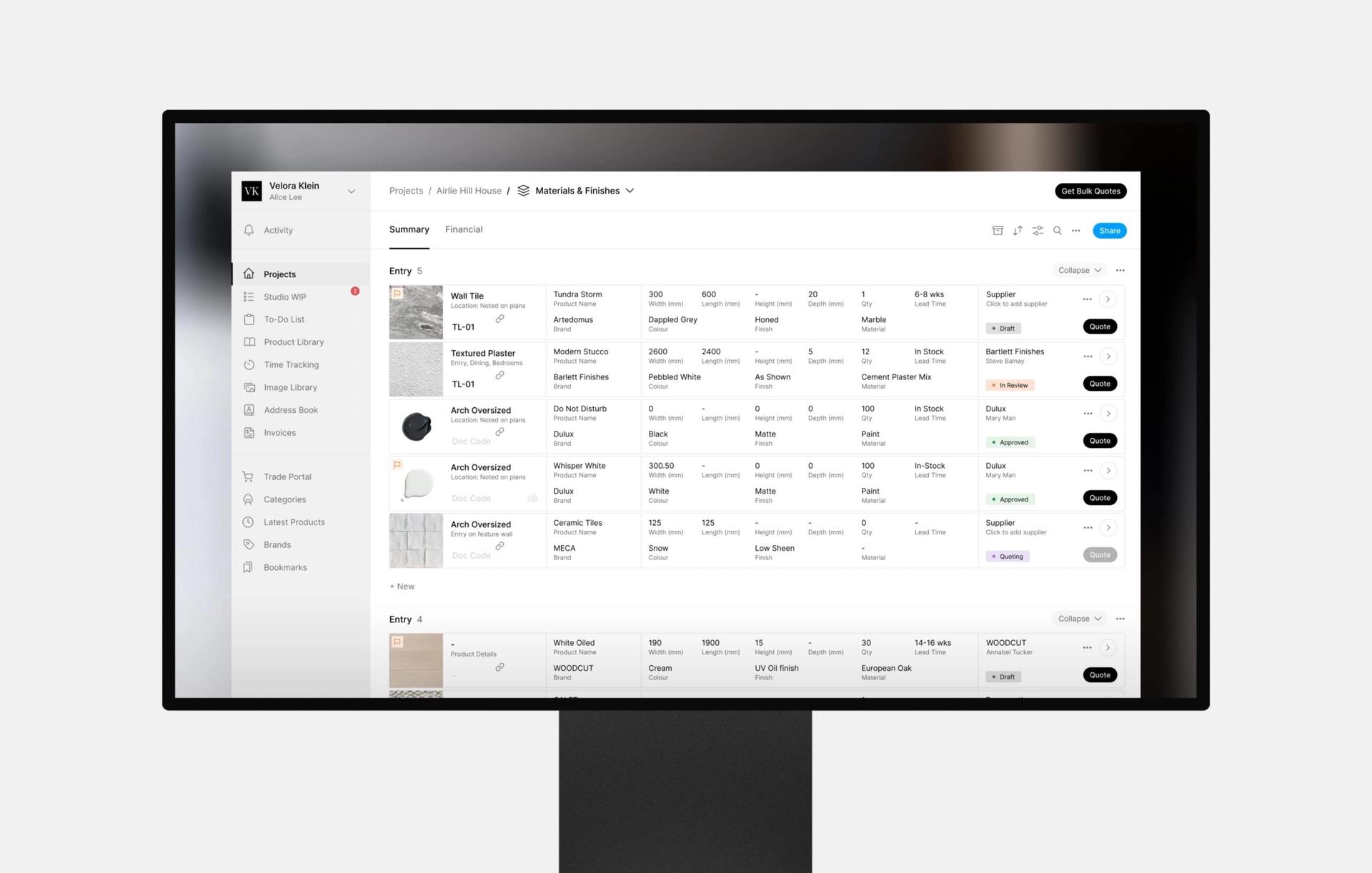 Upgrade Your Interior Design Specifications with Programa | Cloud-Based ...